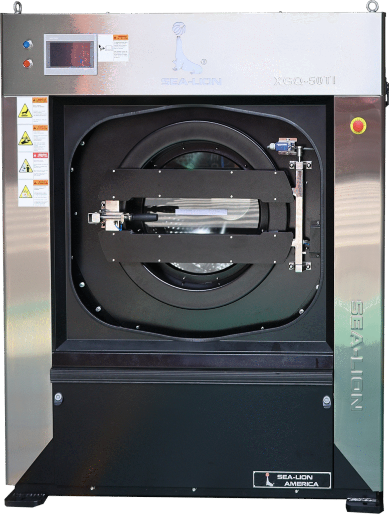 Washing - Sea-lion - Together, we create a clean world!